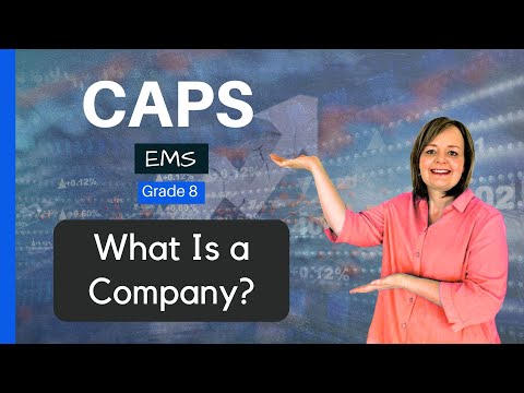 EMS Grade 8 | What Is a Company?