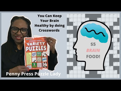Keep Your Brain Healthy by Doing Crossword Puzzles ($5 Brain Food)