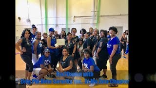 Fre2Dance at the Zeta Phi Beta Sorority, Inc , Xi Mu Zeta Chapter I'm Every Woman Health Fair 2018