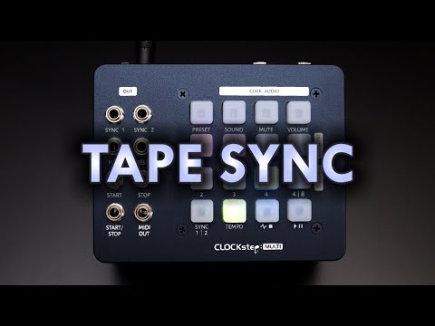 Syncing clock to tape - what’s the best audio signal? - Gearspace