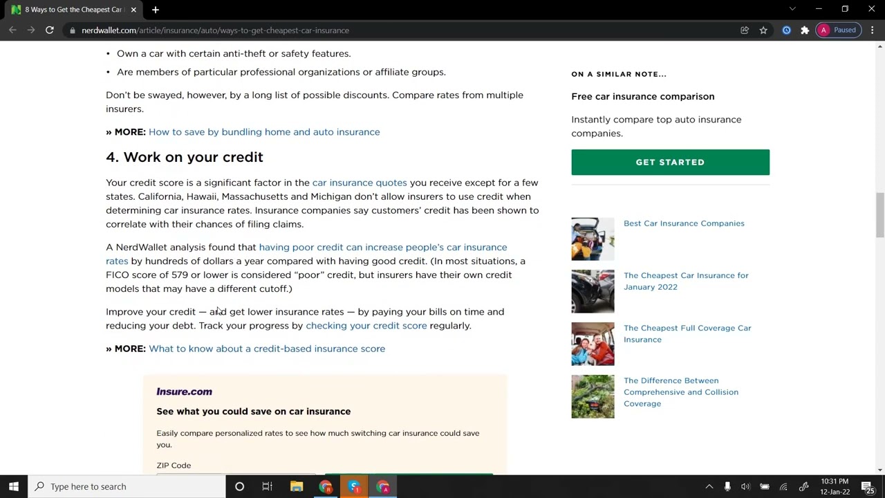 8 Ways to Get the Cheapest Car Insurance Rates Possible