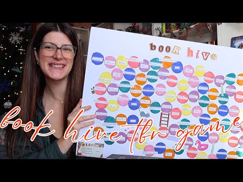 NEW TBR GAME picks my January 2025 TBR & TBRathon 🎲 🍯 // Book Hive Game + TBR Jar // Winter TBR ❄️