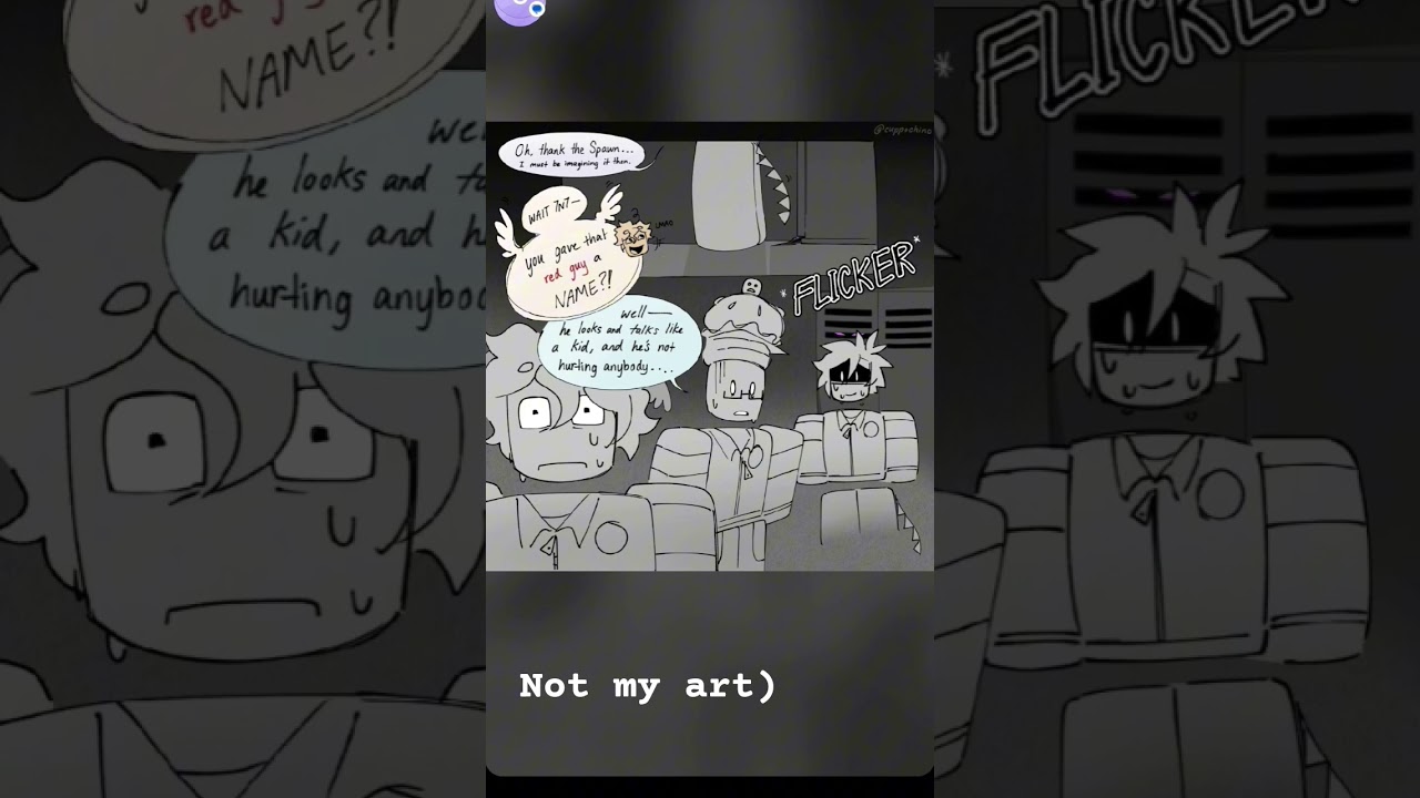 Comic dub on Tumblr (NIT MY ART) (ccutely becomes british)