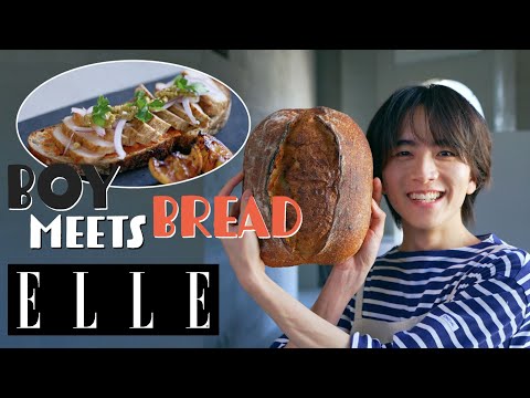 板垣李光人が最旬あんぱんを食べ比べ！ 動画付き新連載「BOY MEETS BREAD」Vol.1| ELLE gourmet [エル・グルメ]