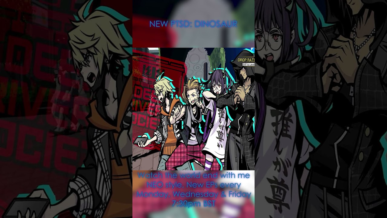 NEW PTSD: DINO #shorts  #gaming #nerds #jokes #twewy #foolish #bear #thebear