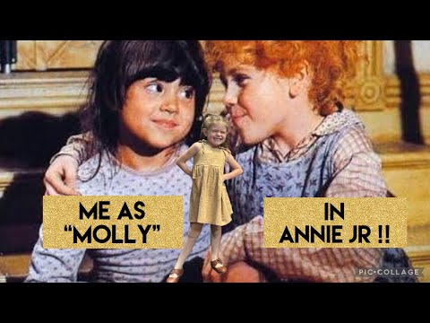 I was MOLLY in ANNIE! 🎠#annie #anniethemusical #anniebroadway #tomorrow #musicaltheater #broadway