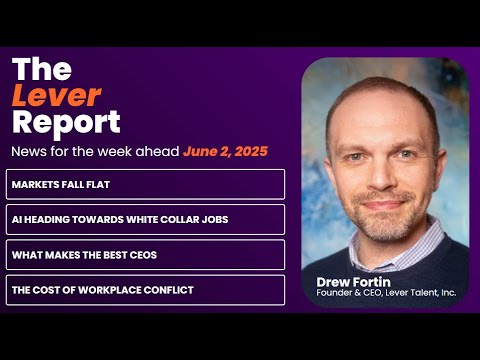 Market Falls, AI and White Collar Jobs, and What Makes a CEO Great - The Lever Report - Episode 14