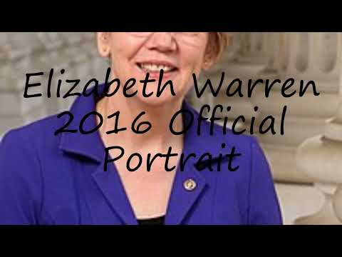 How to pronounce Elizabeth Warren 2016 Official Portrait in English?