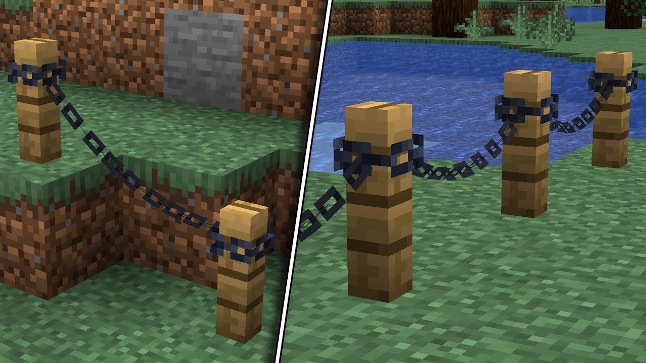 You Can Connect Chains in Minecraft Using This Mod! - Minecraft Mod Spotlight
