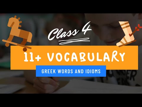 11+ Vocabulary Lesson: Greek Words and Phrases