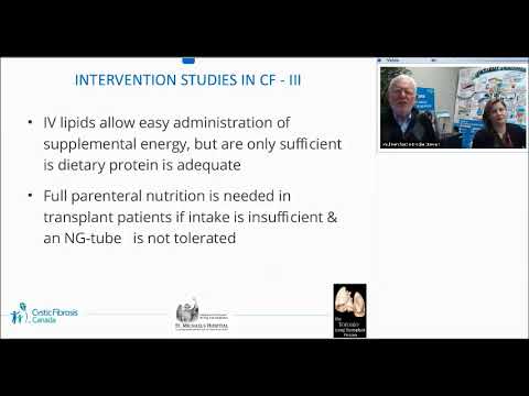 Gastrointestinal & Nutritional Issues in CF and Transplant - Dr. Paul Pencharz & Brooke Stewart