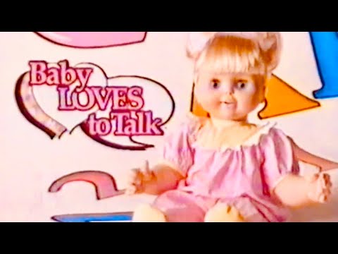 Box Opening! Vintage 1992 Baby Loves To Talk Doll Toy Biz