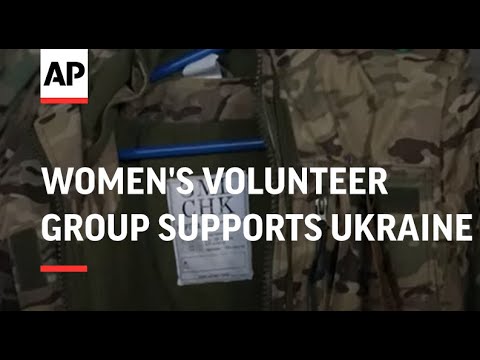 Women's volunteer group supports Ukraine war effort