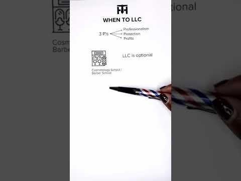 Should barbers get an LLC | When should you get an LLC #shorts #barber