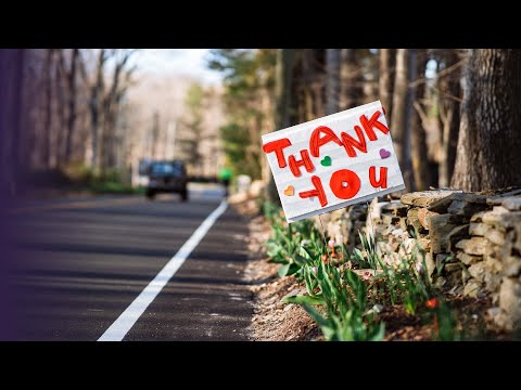 Thank you, essential workers