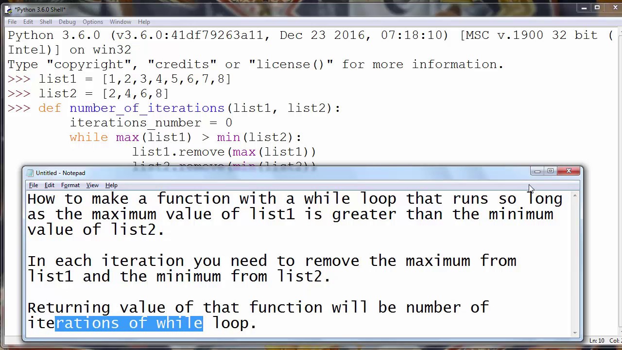 Learn Python by Example - Python challenge 1