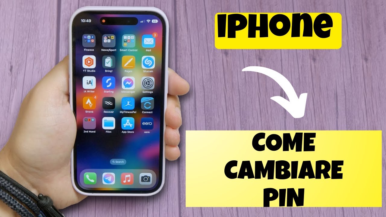 COME CAMBIARE PIN SU IPHONE 2024