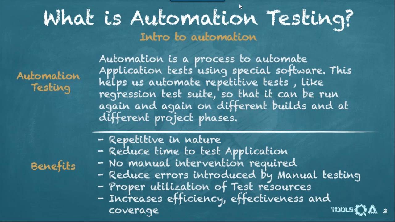 Introduction to Automation | ToolsQA Webinar