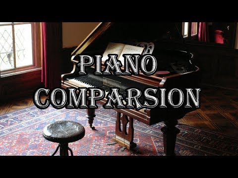 Blind Test (Ultimate Digital Piano Comparsion ): Roland vs. Yamaha vs. Kawai vs. Casio