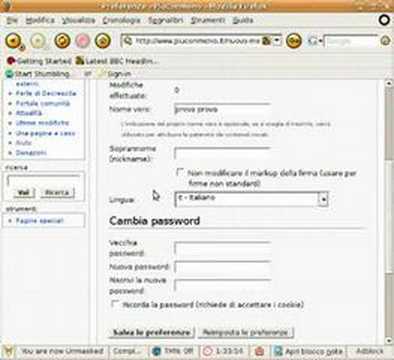 Tutorial Mediawiki piuconmeno utente