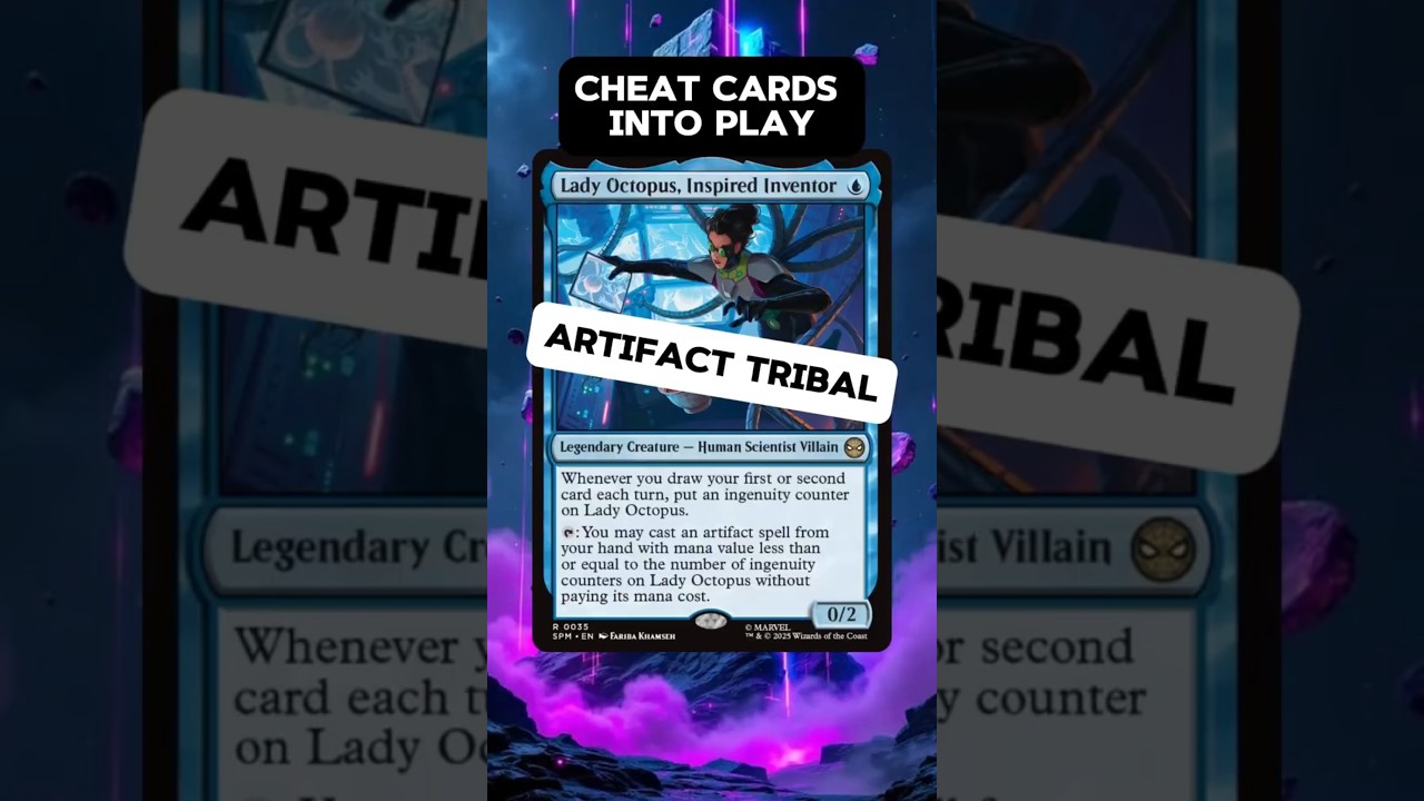 🕷️ 5 Cards for Lady Octopus, Inspired Inventor | MTG Spider-Man Commander