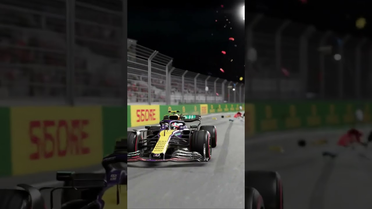 Insane F1 Crash in Super Slow Motion