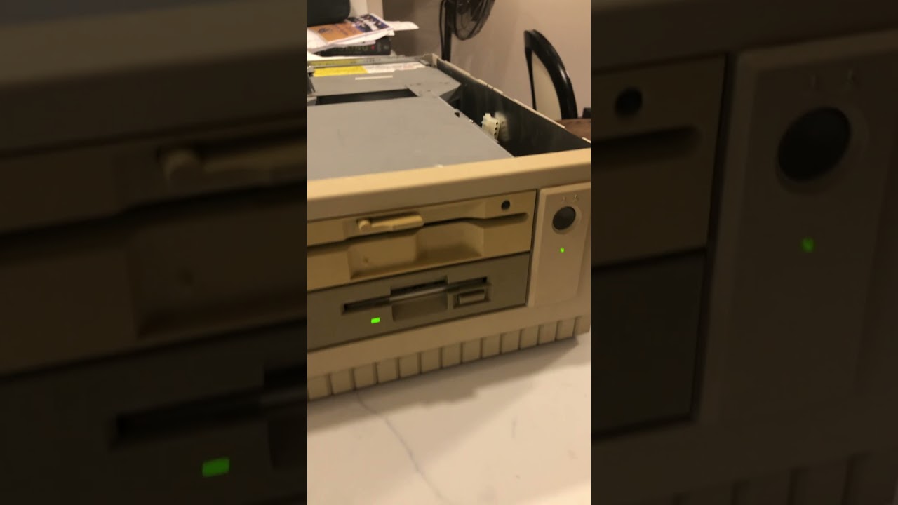 Vintage EPSON Equity 386SX Plus Desktop Computer #nostalgia #vintage #computer