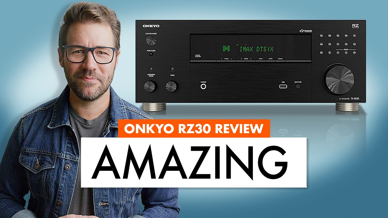 BEST All Around HOME THEATER RECEIVER!  Onkyo RZ30 Review