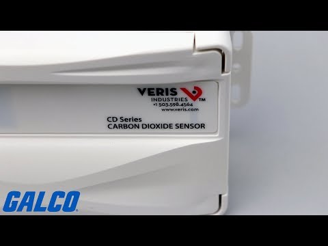CDE & CWE Series of CO2 Temperature Sensors from Veris Industries