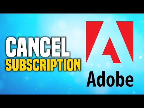How To Cancel Your Adobe Subscription (EASY!)