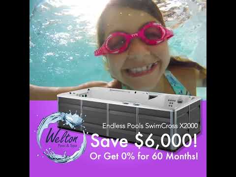 Endless Pools X2000 | 30 Second Promo | Welton Pool and Spa