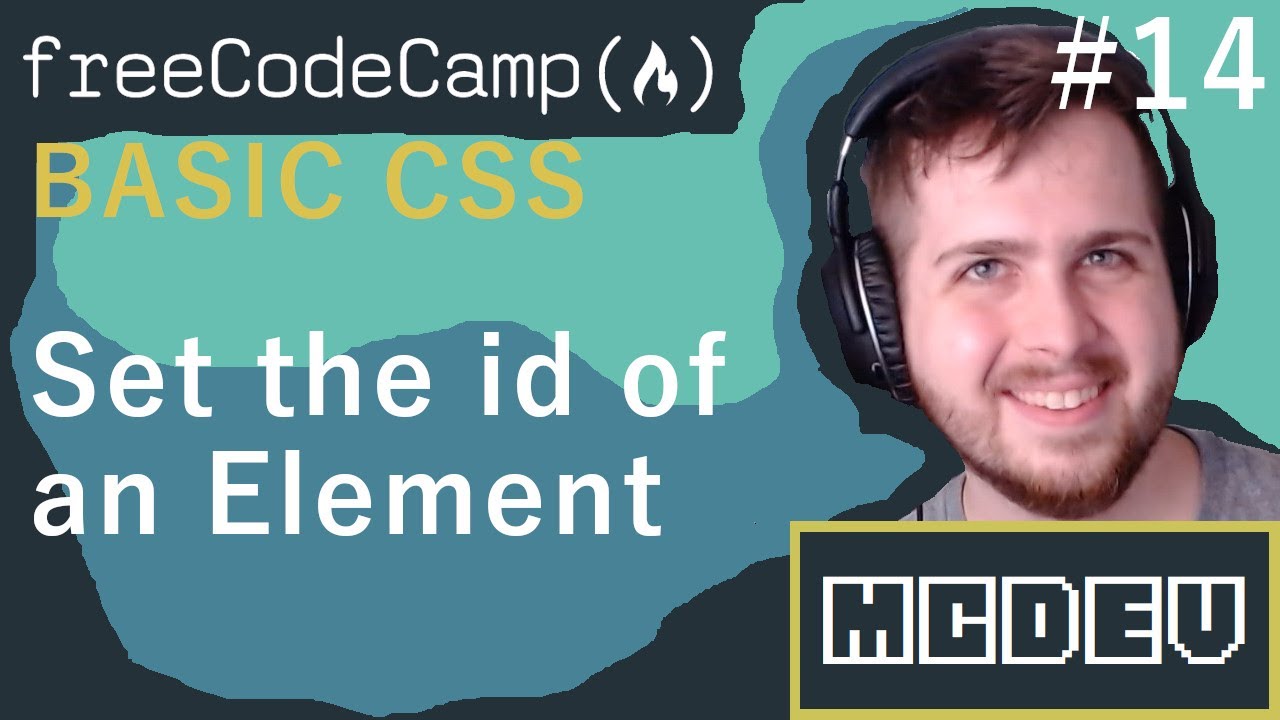 #14 Set the id of an Element | Basic CSS | Solution + Overview
