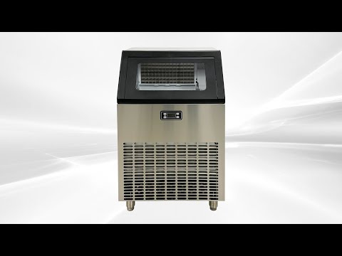 Commercial Ice Maker 198 lbs/24H, Industrial Modular Stainless Steel Ice Machine HZB 90F