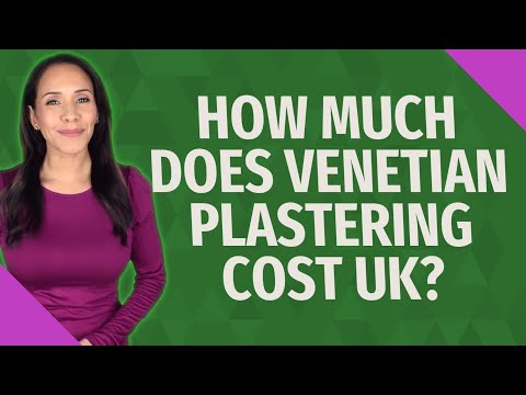 How much does Venetian plastering cost UK?