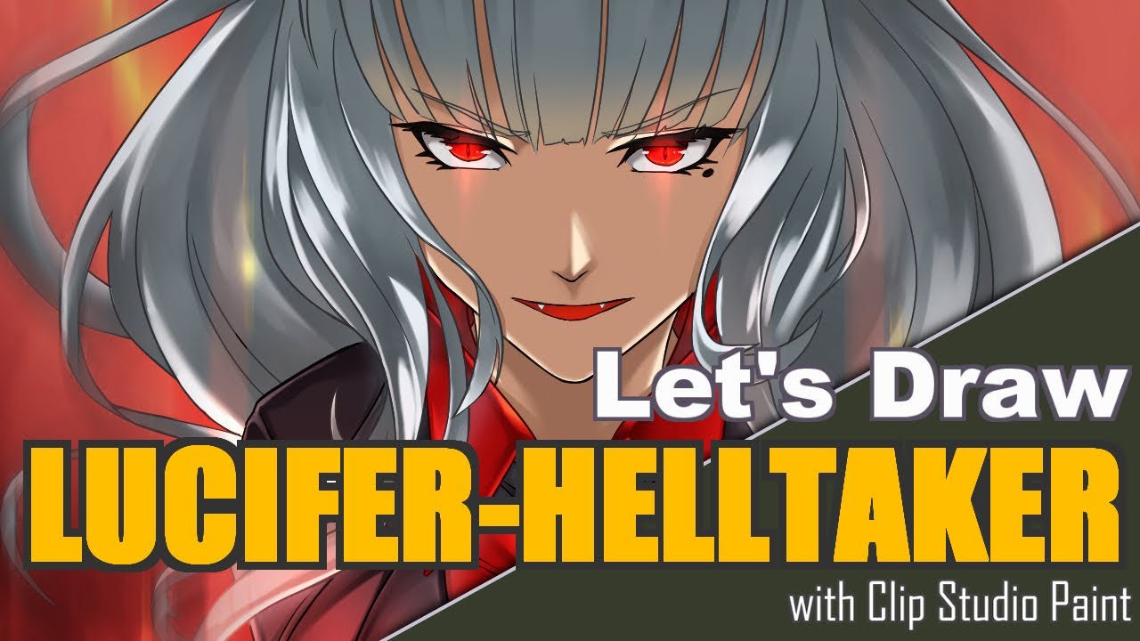 Let's Draw Helltaker Lucifer