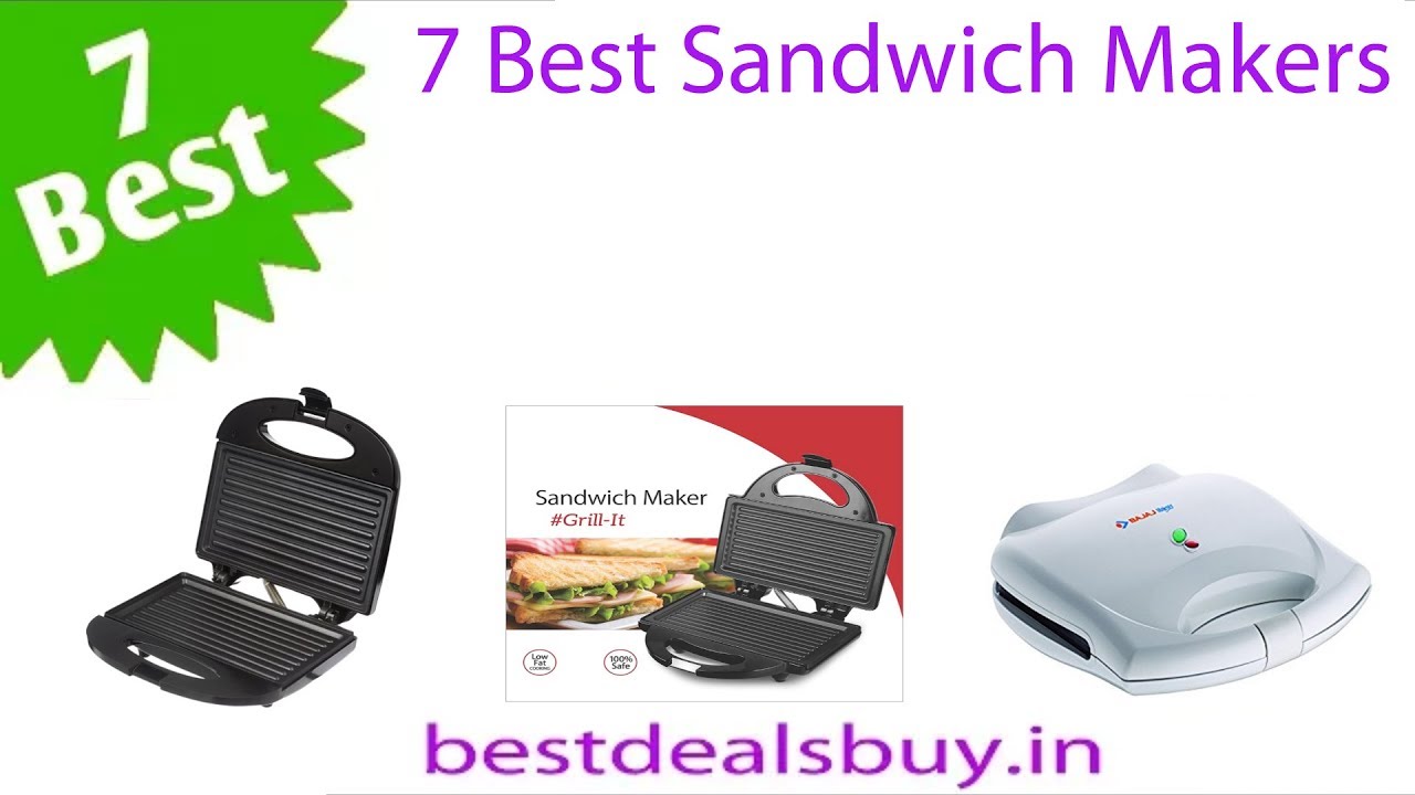 TOP 7 Best Sandwich Makers