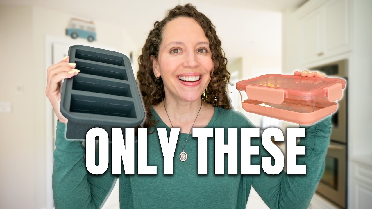 I Decluttered My Kitchen Containers Down to These