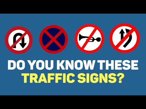 Do you know what these 10 important traffic signs mean?