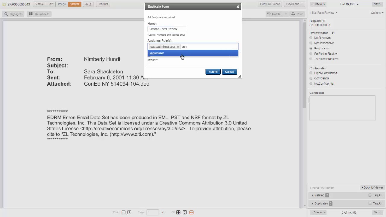 Catalyst Insight Tutorial: Setting Up Review Forms