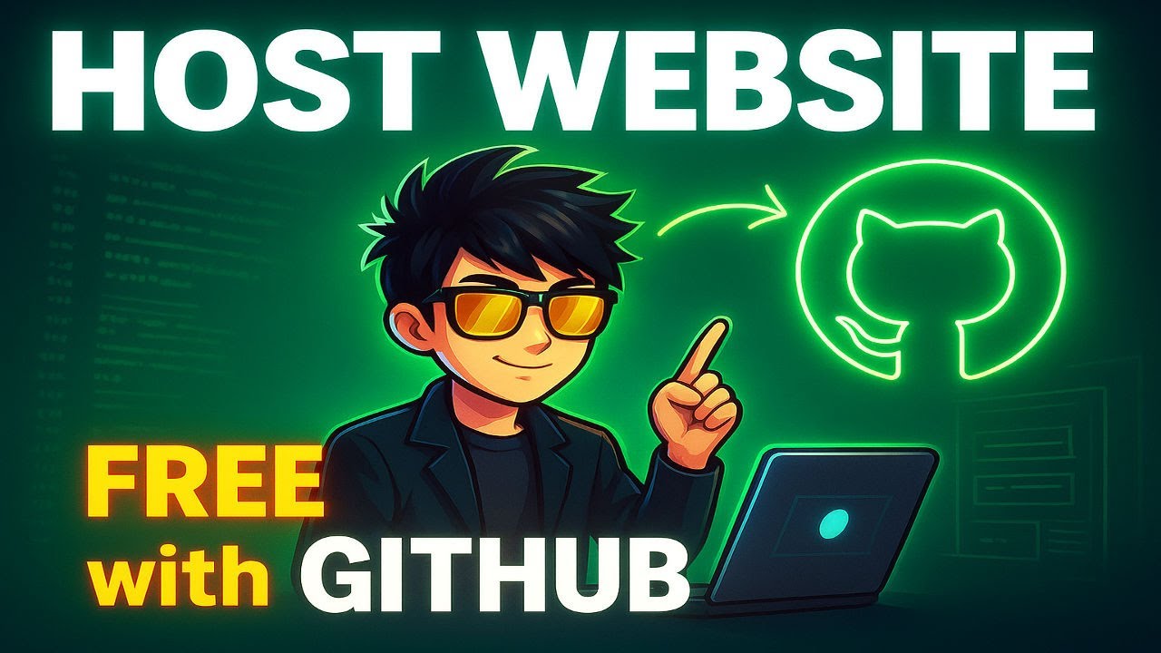 How to Host Your Website on GitHub for FREE (Step by Step Tutorial 2025)