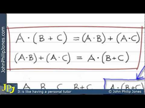 Boolean Distributive Law (3 of 5)