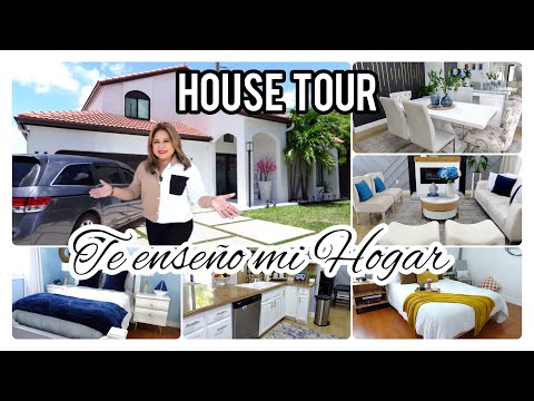 HOUSE TOUR COMPLETO// IDEAS DE DECORACION PARA SALA, COMEDOR HABITACIONES, BAÑOS, COCINA Y PATIO.