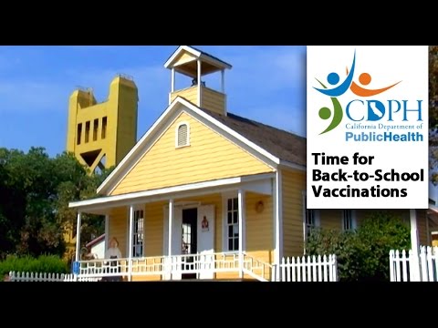 Time for Back-to-School Vaccinations