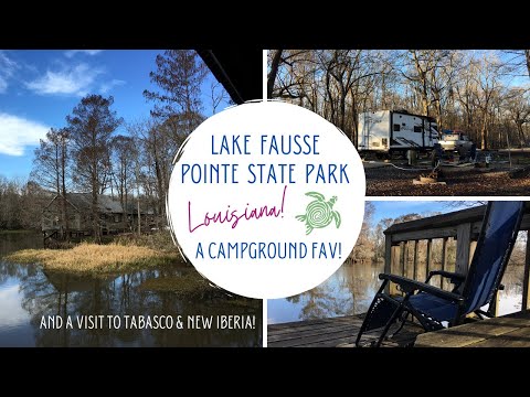 Lake Fausse Pointe State Park / Louisiana / RV & Tent Camping / A Campground Fav!