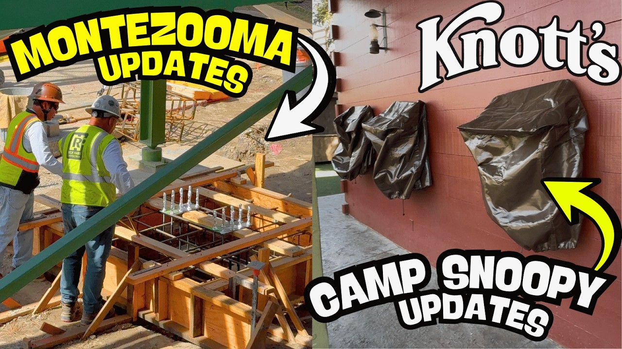 HUGE Knott's Berry Farm 2026 Updates! | Camp Snoopy | MonteZOOMa, NEW Food, BIGFOOT?! 