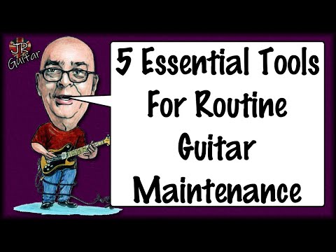 5 Essential Tools For Routine Guitar Maintenance