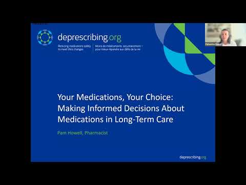 Your medications, your choice: making informed decisions about medications in long-term care
