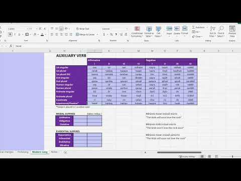 Conlanging Case Study: Part 24 - Pressing on with Verb Morphology