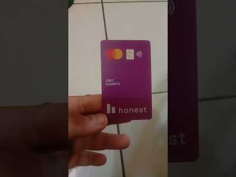 keuntungan jika memiliki kartu kredit honest card #shorts