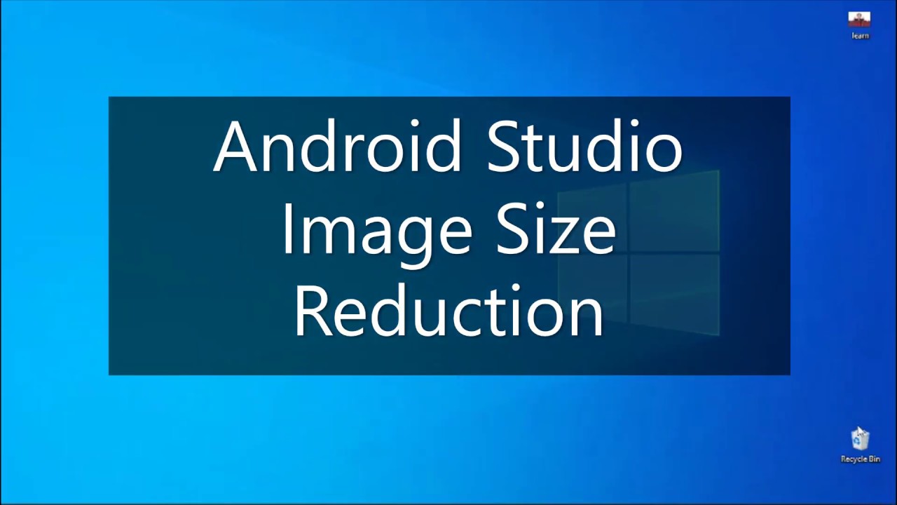 Android Studio - How to reduce Image Size